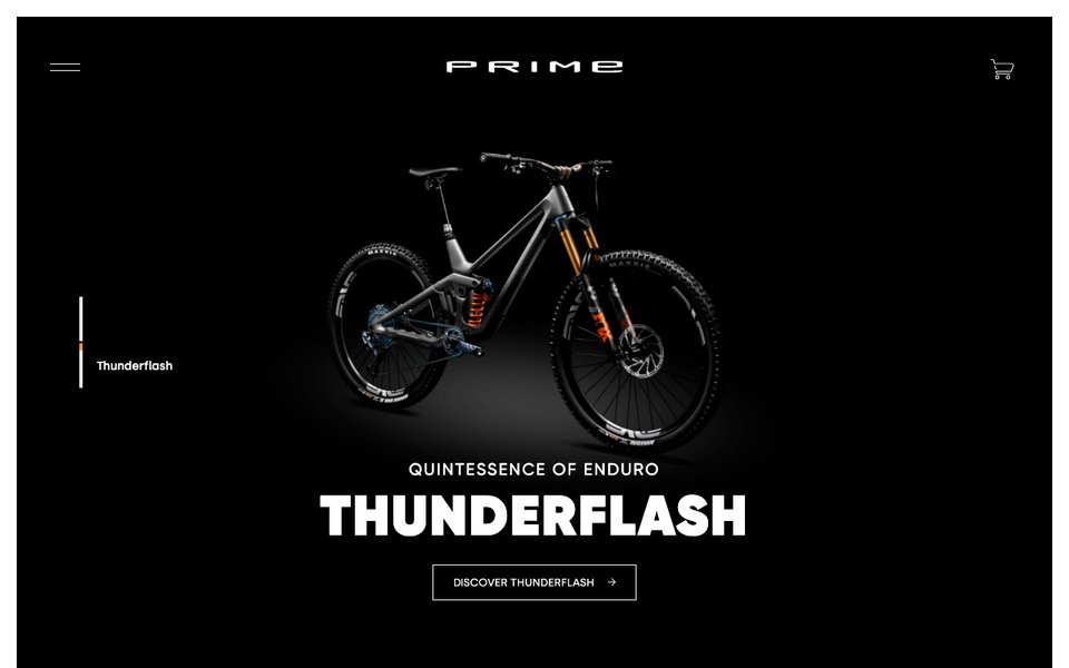 Prime Bicycles — SOTD: 16.07.21 | Best Website Gallery