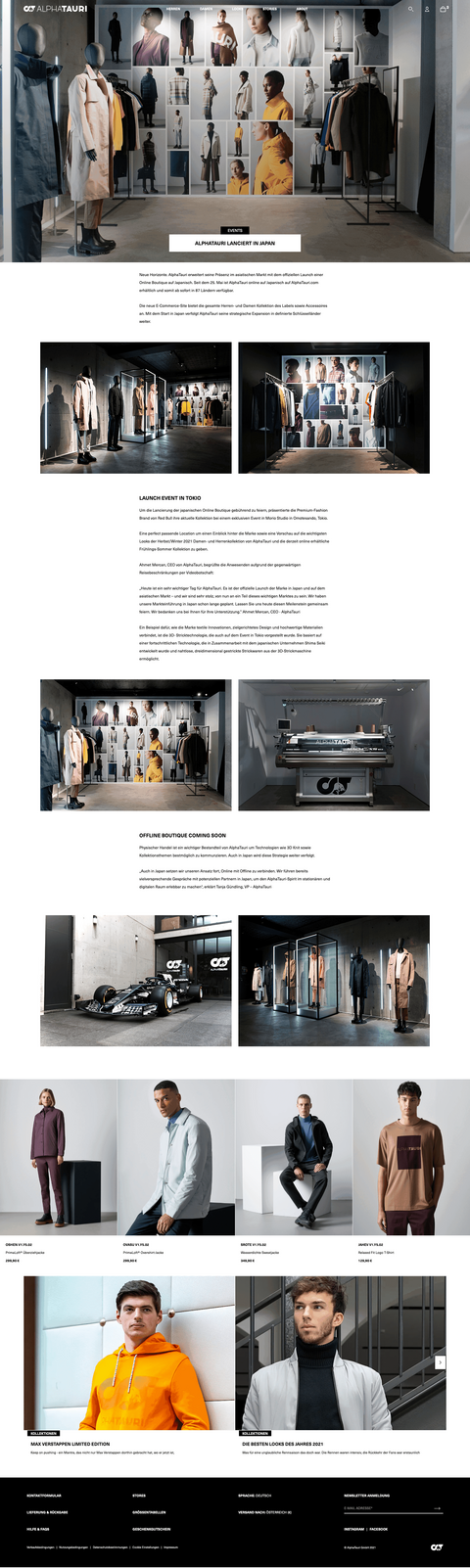 AlphaTauri — SOTD: 08.12.21 | Best Website Gallery