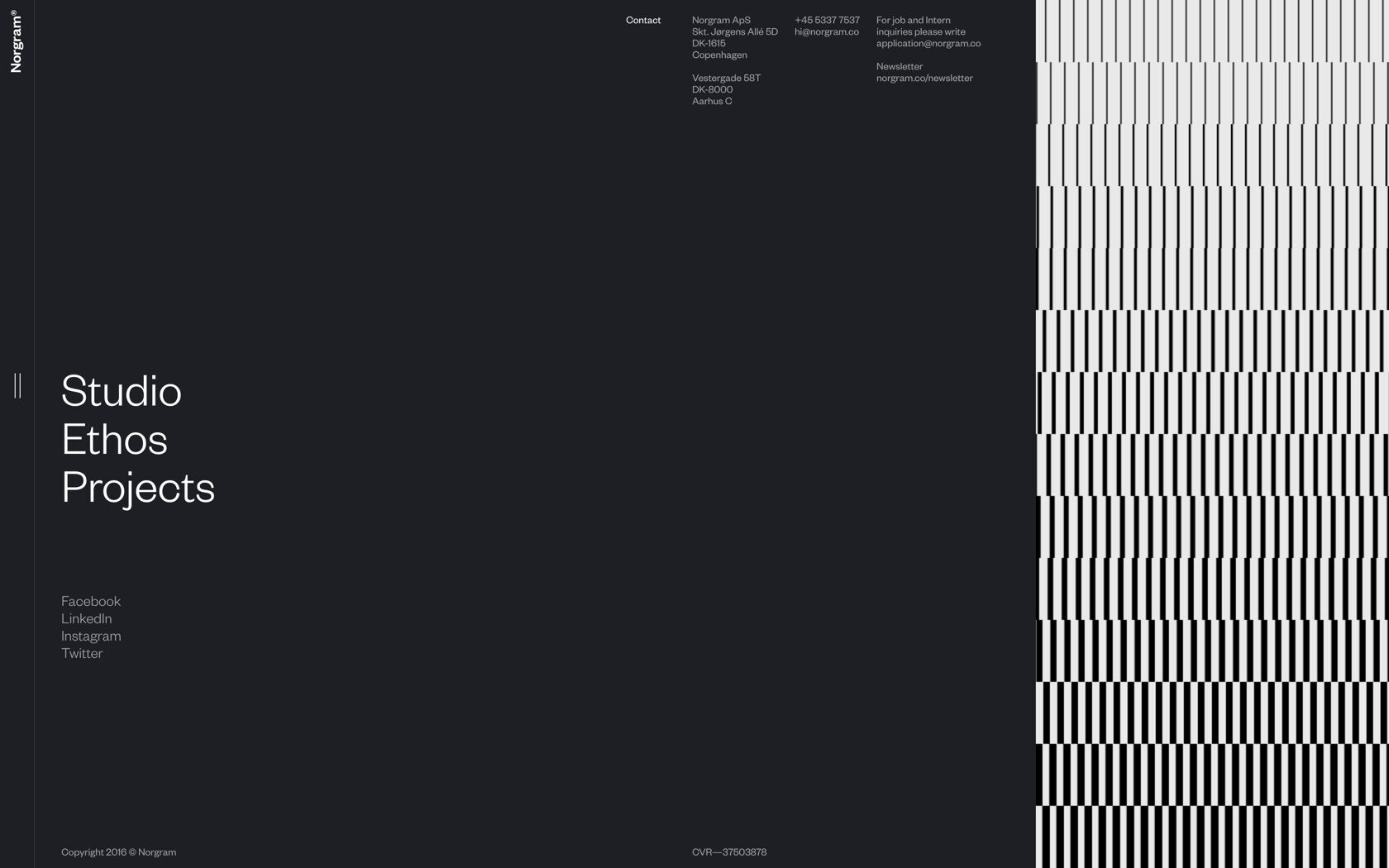 Norgram — SOTD: 13.03.17 | Best Website Gallery