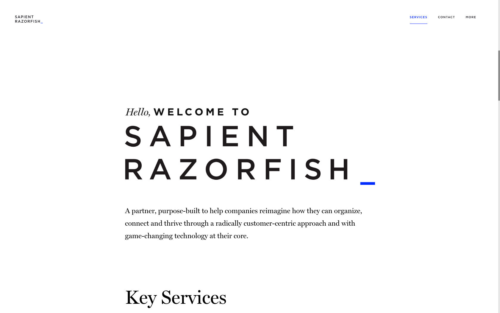 Sapient Razorfish — SOTD: 21.03.17 | Best Website Gallery