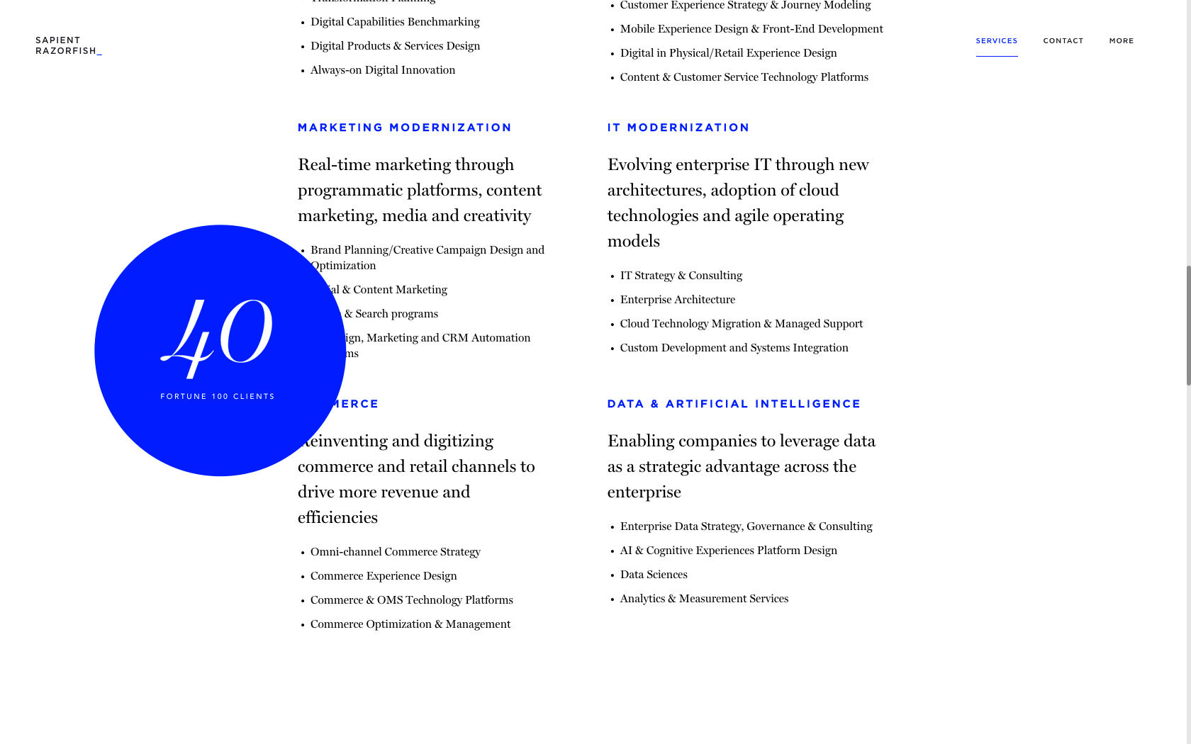 Sapient Razorfish — SOTD: 21.03.17 | Best Website Gallery