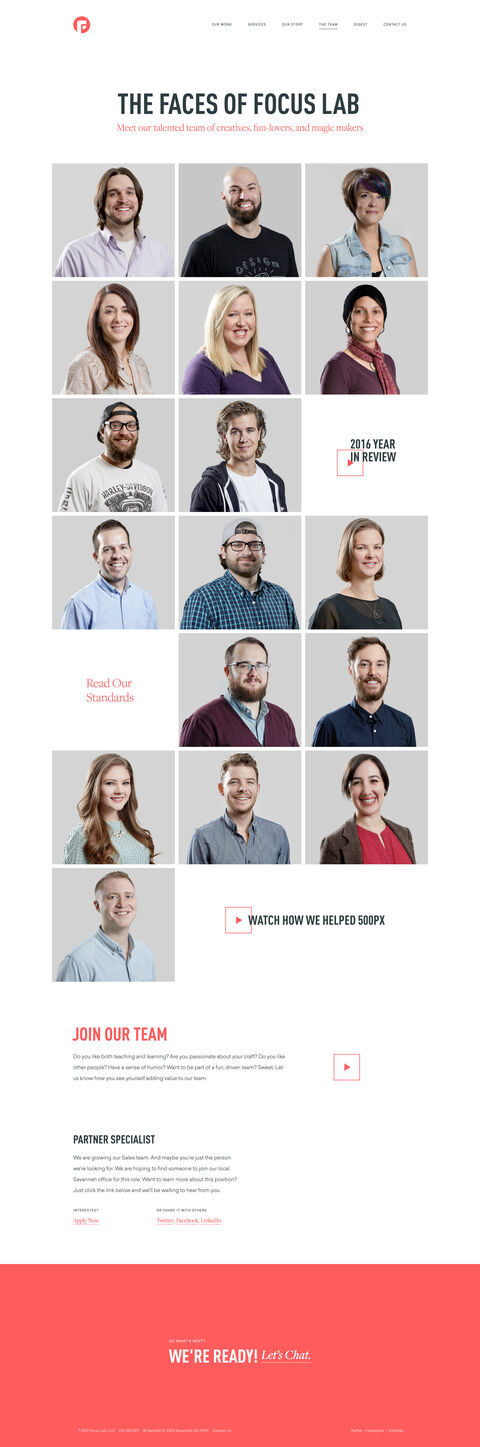 Focus Lab — SOTD: 21.06.17 | Best Website Gallery