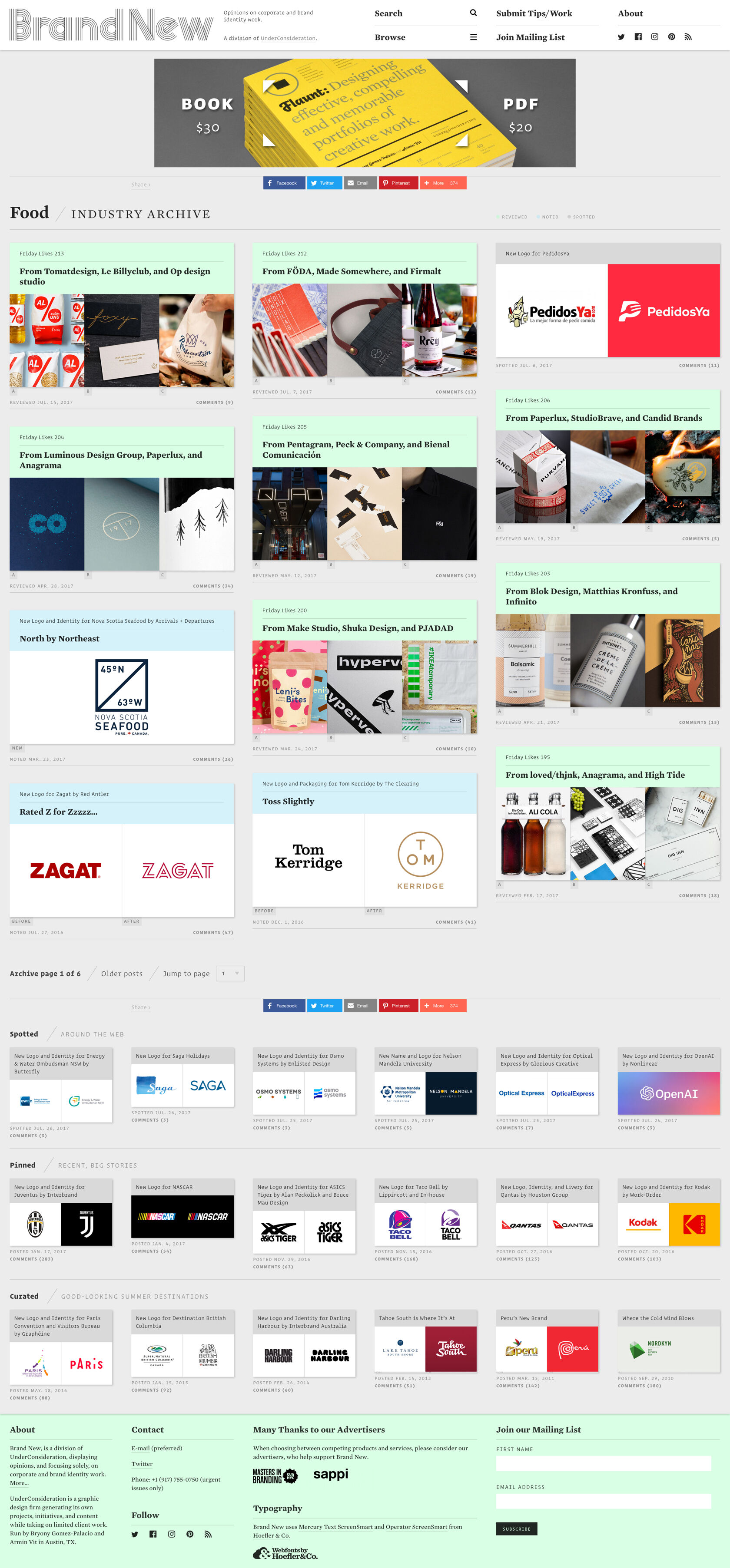 Brand New — SOTD: 27.07.17 | Best Website Gallery