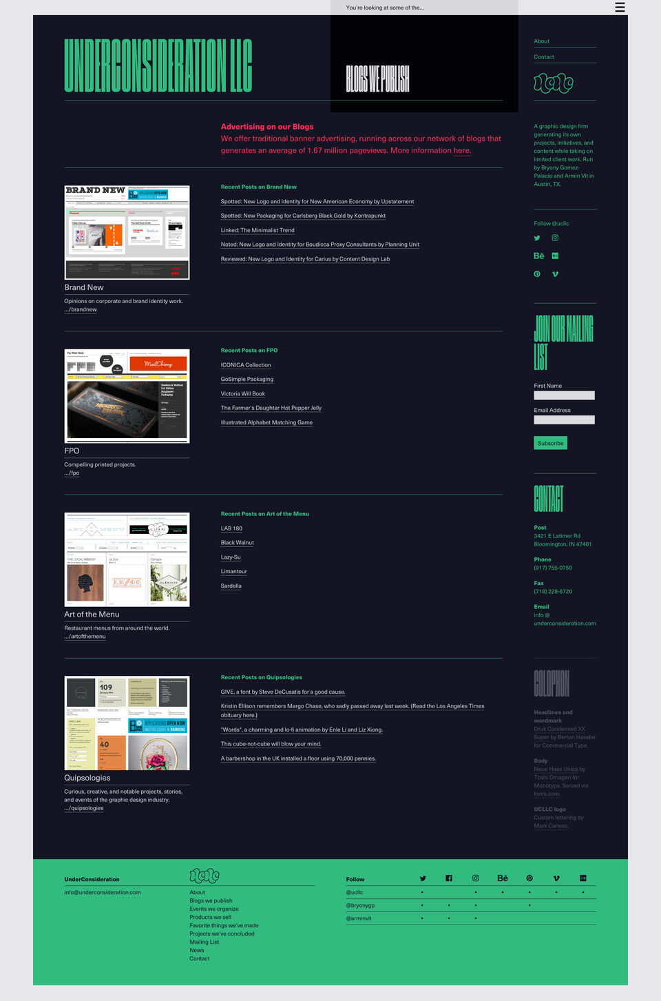 Under Consideration — SOTD: 02.08.17 | Best Website Gallery