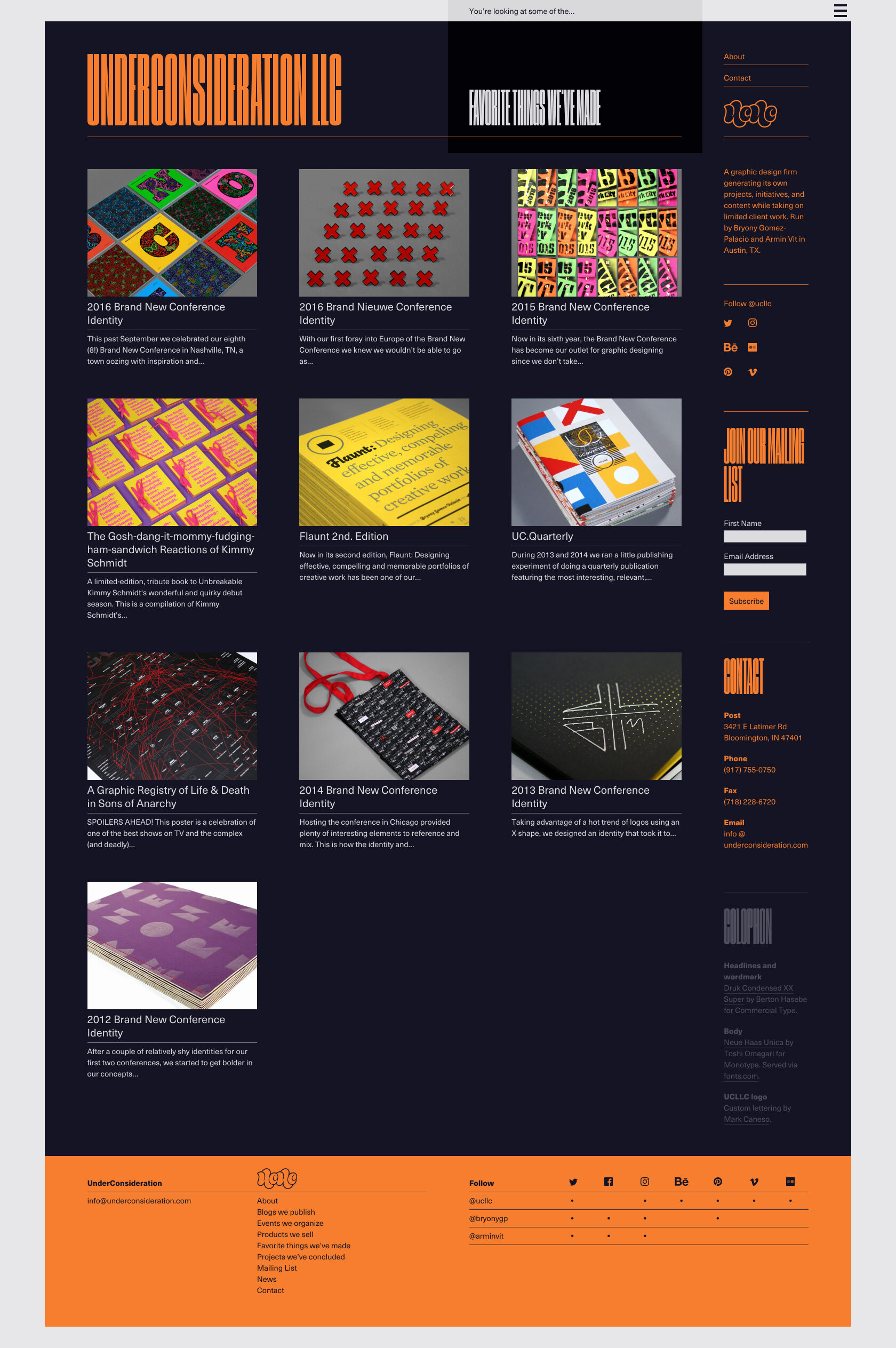 Under Consideration — SOTD: 02.08.17 | Best Website Gallery