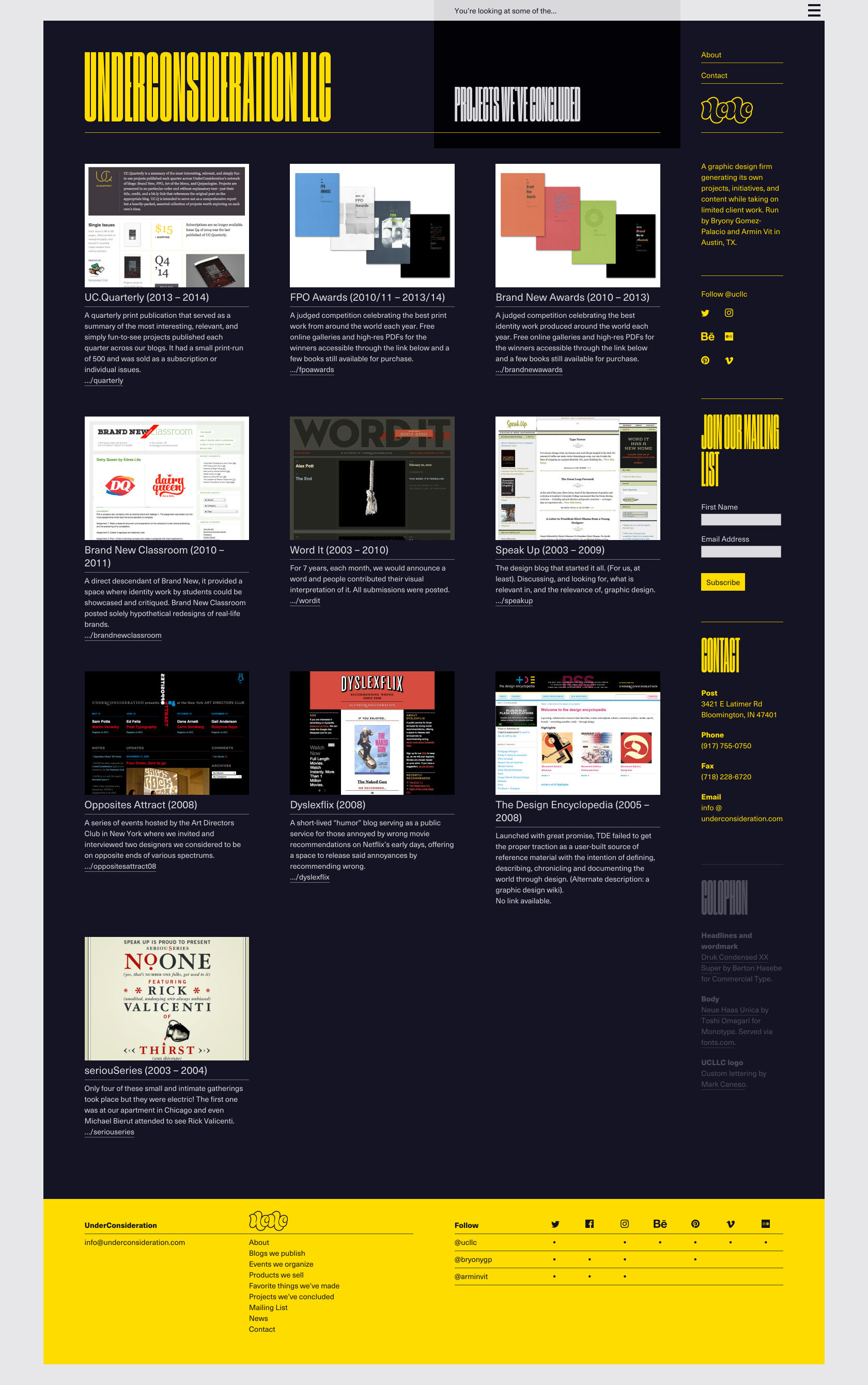 Under Consideration — SOTD: 02.08.17 | Best Website Gallery