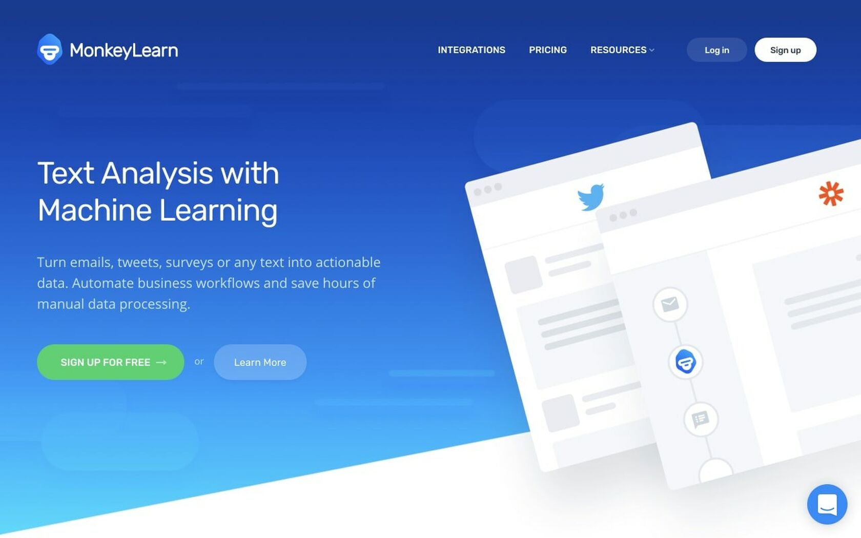 Monkey Learn — SOTD: 16.10.17 | Best Website Gallery