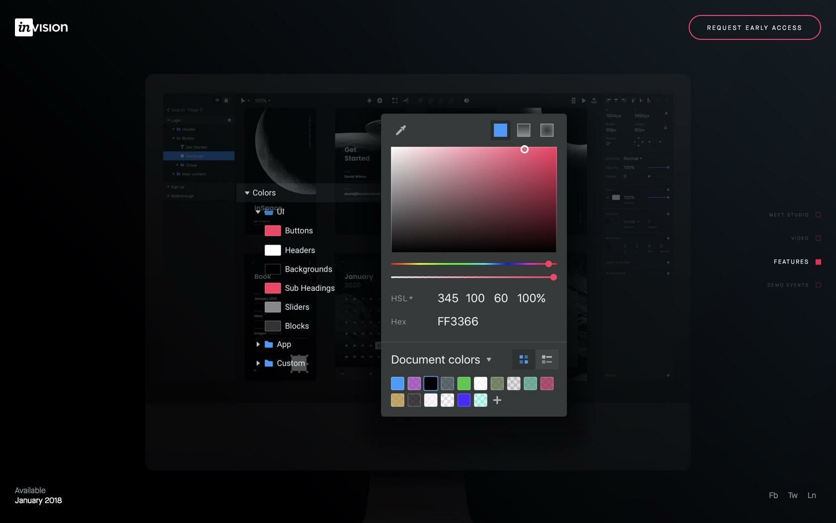 Invision Studio — SOTD: 23.10.17 | Best Website Gallery