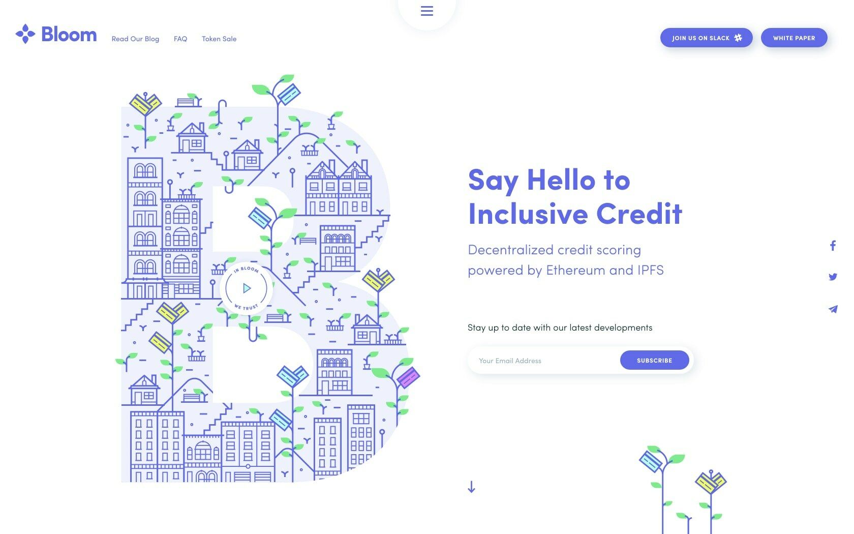 Bloom — SOTD: 16.11.17 | Best Website Gallery