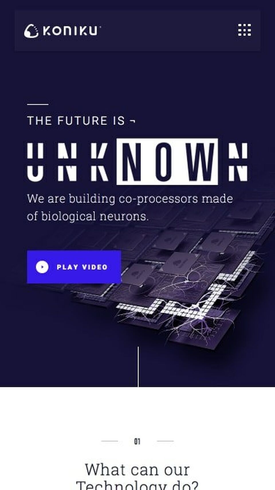 Koniku — SOTD: 30.11.17 | Best Website Gallery