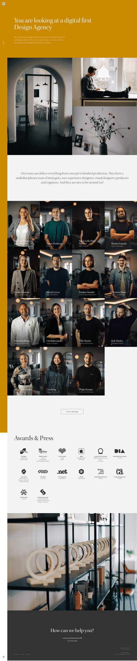 Spring/Summer — SOTD: 08.03.23 | Best Website Gallery
