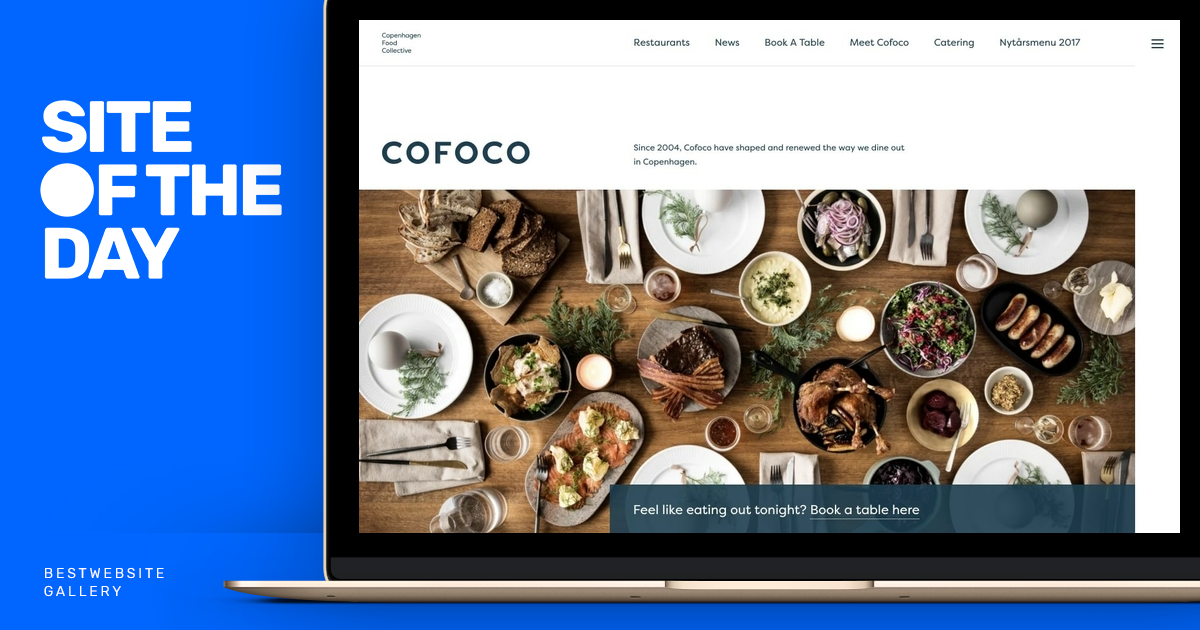 Cofoco — SOTD: 09.11.17 | Best Website Gallery