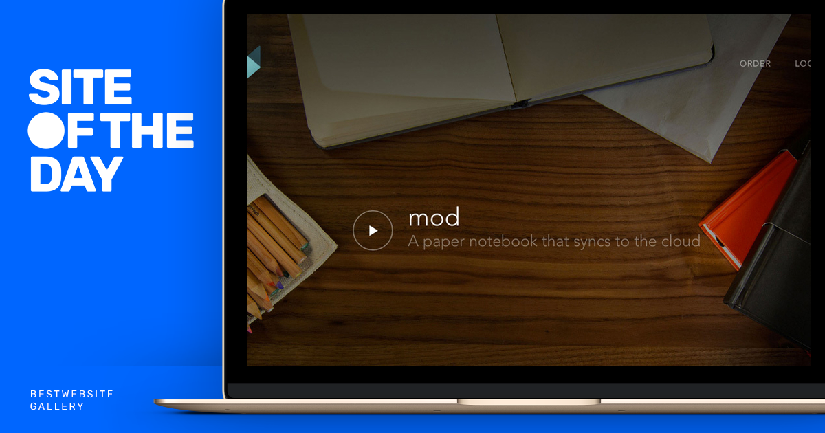 Mod Notebooks — SOTD: 20.03.14 | Best Website Gallery