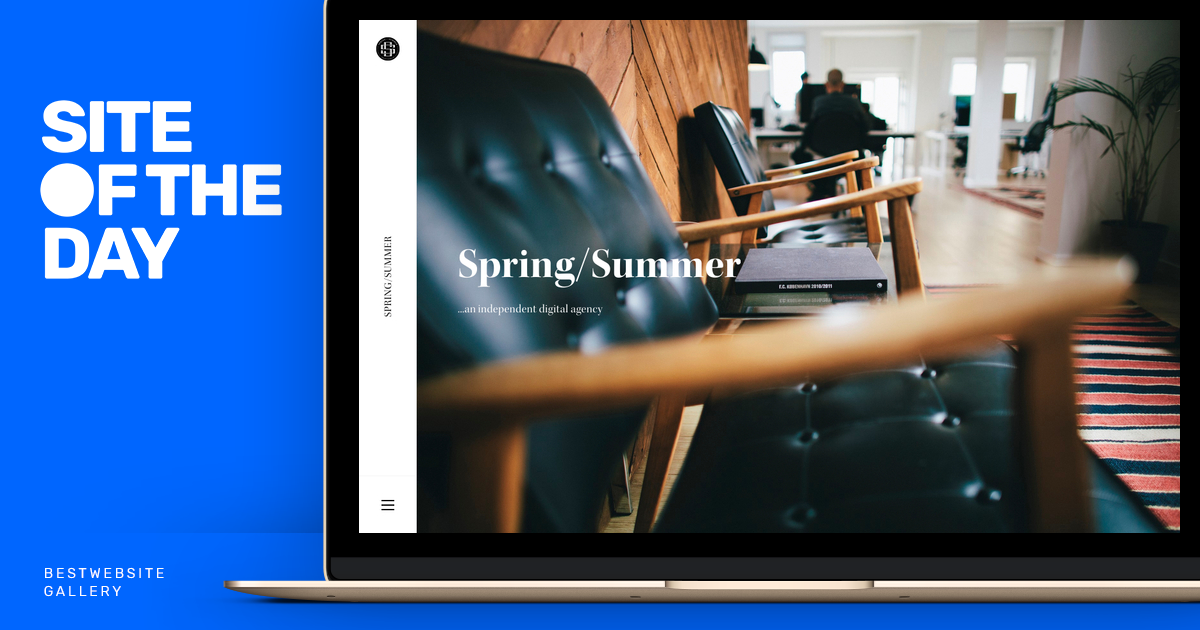 Spring Summer — SOTD: 22.08.17 | Best Website Gallery