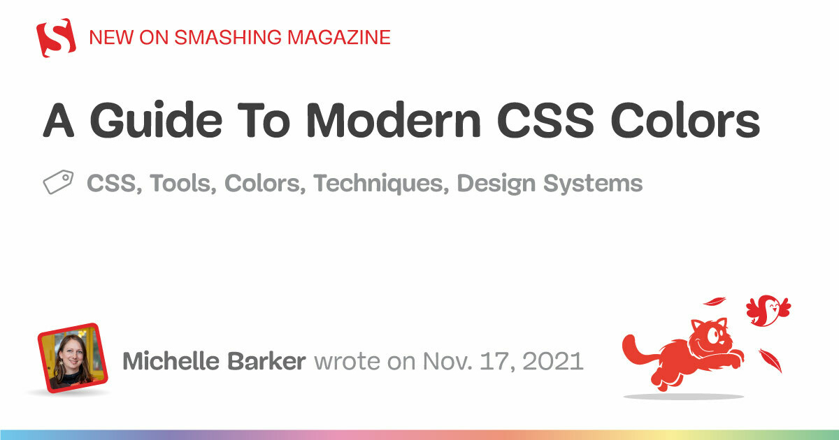 A Guide To Modern CSS Colors With RGB, HSL,… | Best Website Gallery