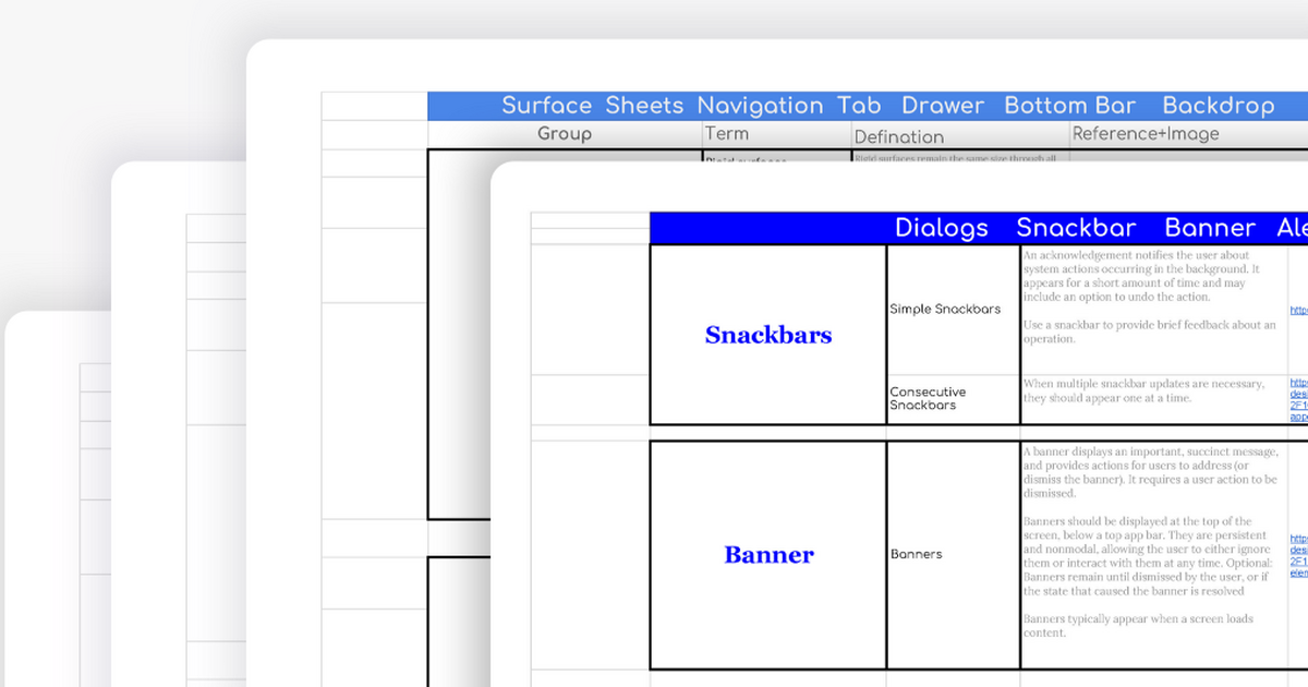 Cheat sheets: UI terms - UX Collective | Best Website Gallery