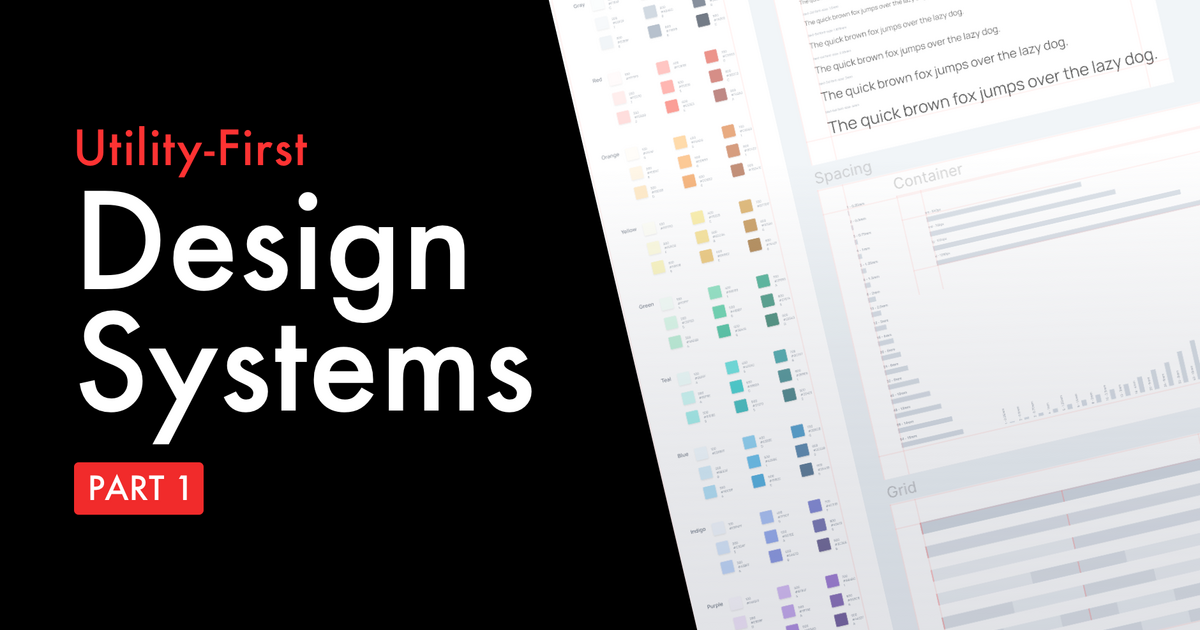 Building "Utility-first" Design Systems (Part… | Best Website Gallery